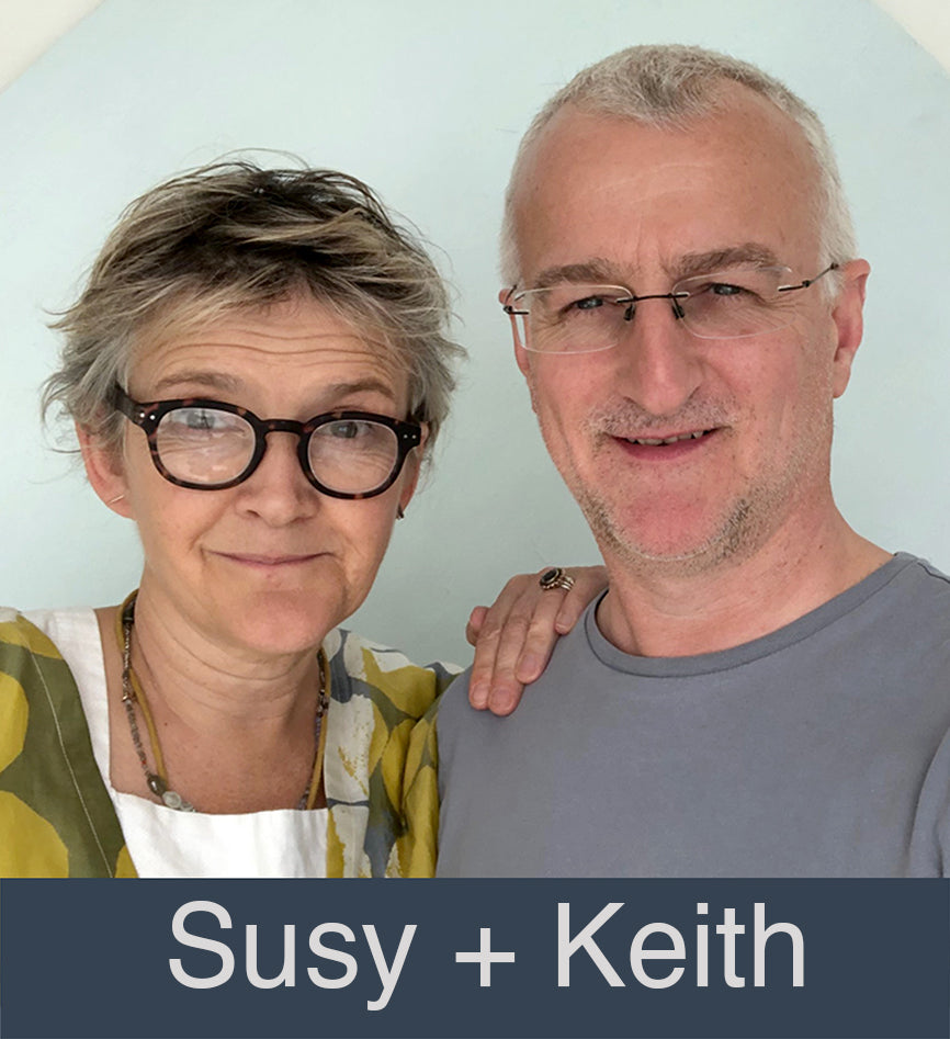 Susy and Keith Waters are PilgrimWaters - PilgrimWaters | designer & makers